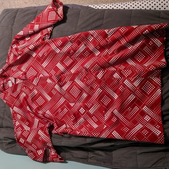 Dior | Dresses | Christian Dior Vintage Red Polka Dot Robe | Poshmark